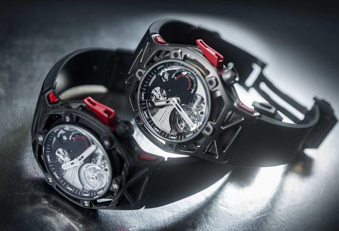 Replica Hublot Techframe Ferrari 70 years Tourbillon Chronograph